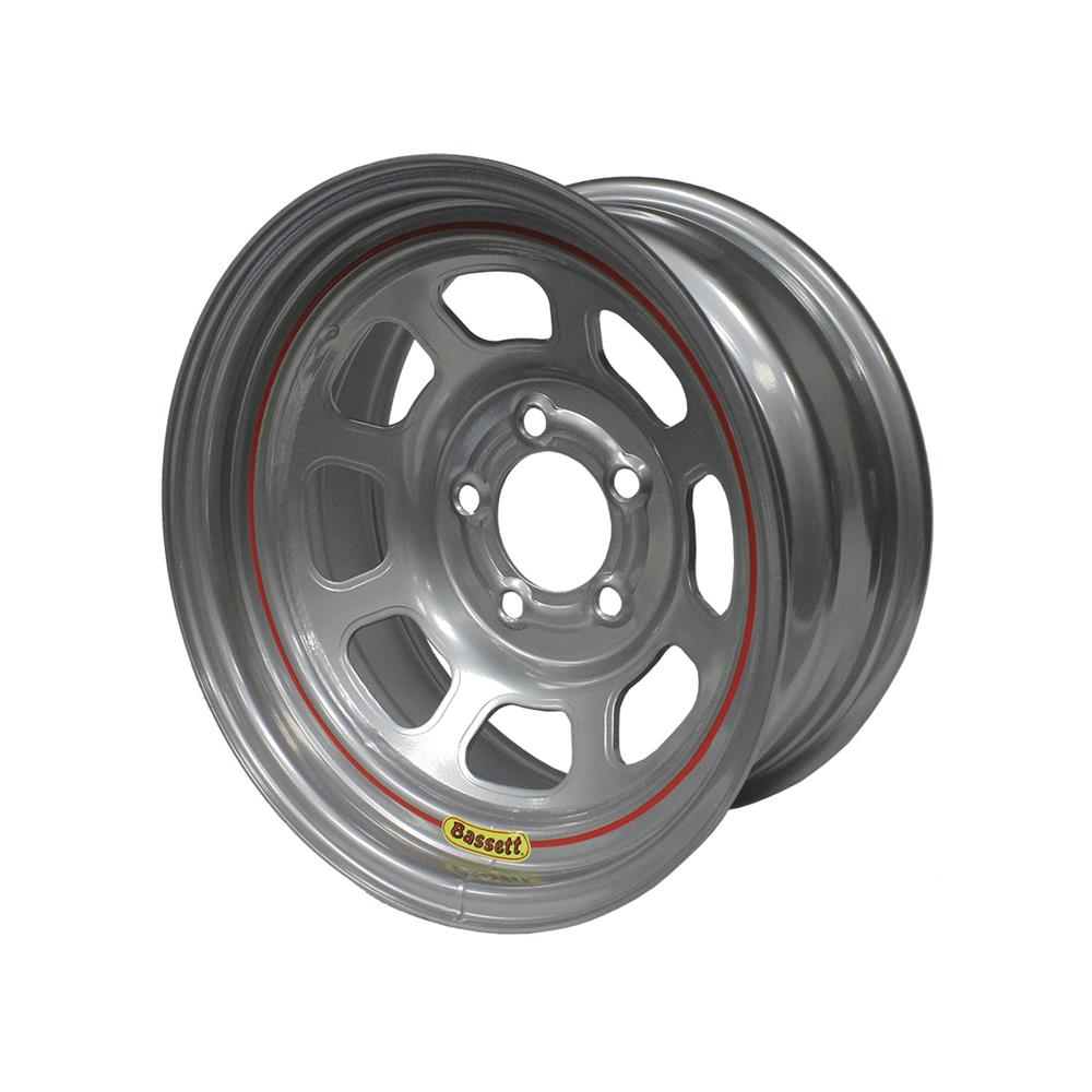 Bassett IMCA D-Hole Wheels - (15" x 8" ) - Performance Bodies