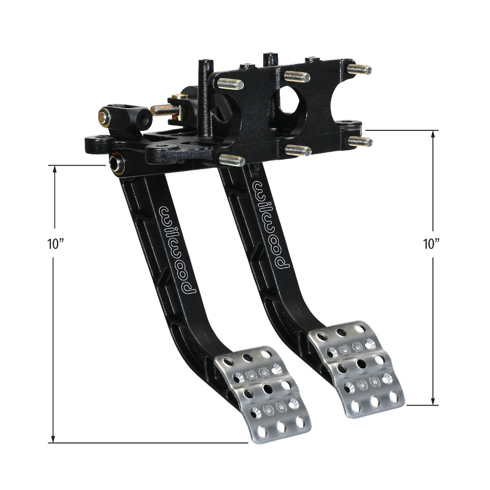 Wilwood Standard Reverse Swing Mount Brake and Clutch Pedals ...