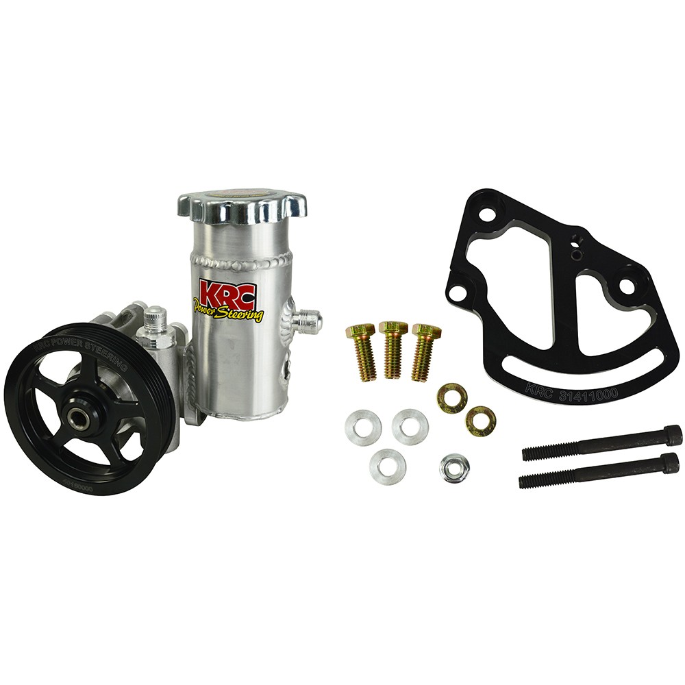 KRC Elite Series Aluminum Power Steering Serpentine Pump Kits ...