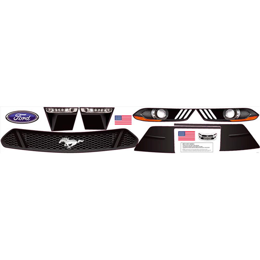 LMB Camaro, Mustang & Camry Headlight/Tailight Decal Kits - Performance ...