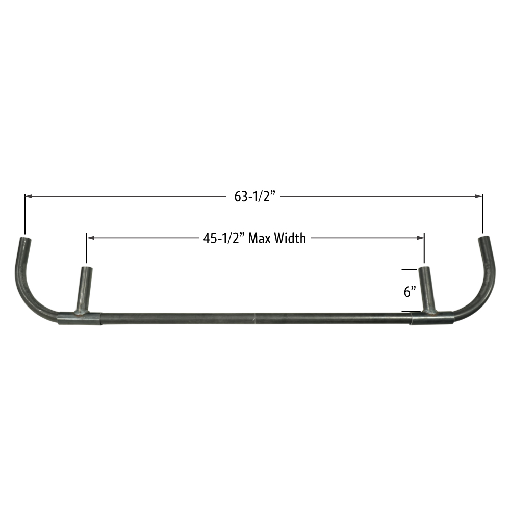 PRP Universal Steel Rear Bumper - Performance Bodies