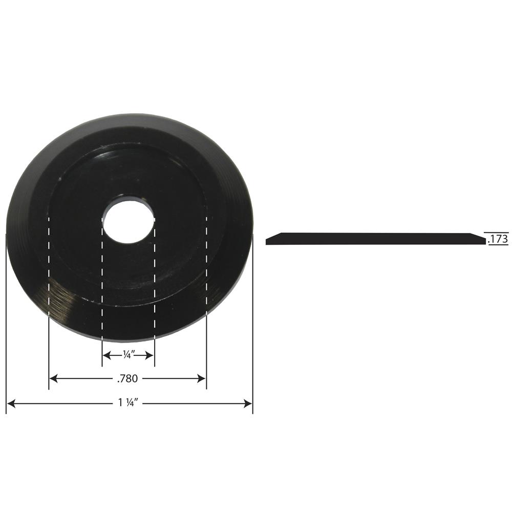 PRP Aluminum Body Bolt Washers - Performance Bodies