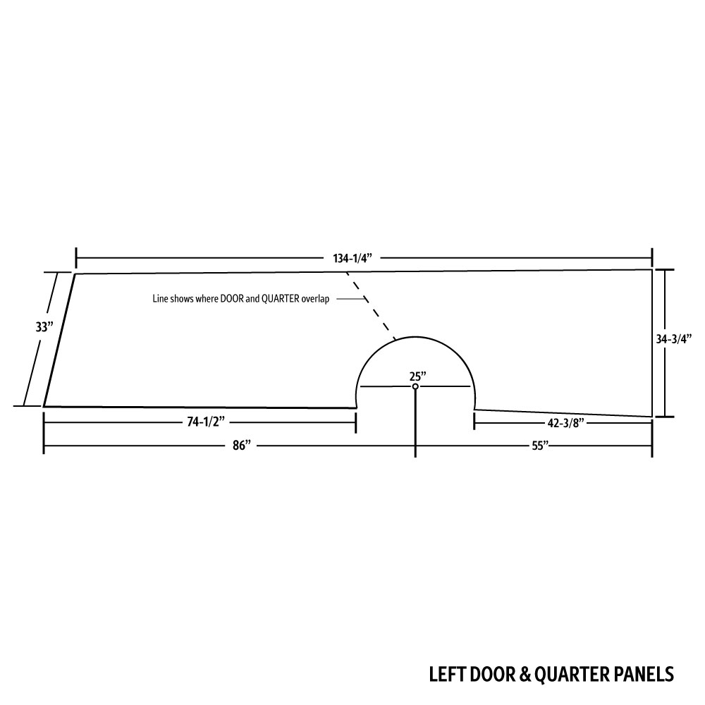 MD3 Plastic Modified Quarter Panels - Performance Bodies