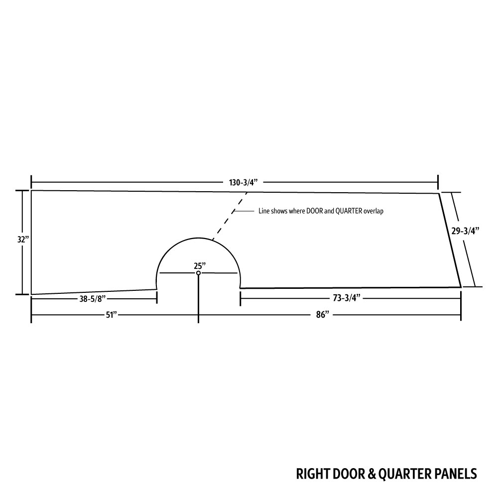 MD3 Plastic Modified Quarter Panels - Performance Bodies