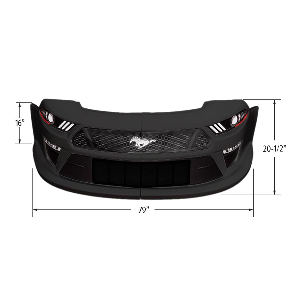 LMB Mustang Nose - Performance Bodies